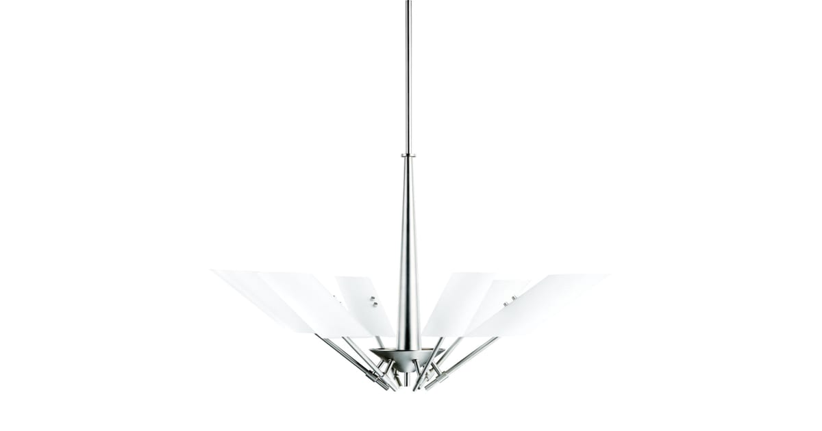 Kichler 2565NI Contemporary 6 Light Chandelier from the Nana Collection ...