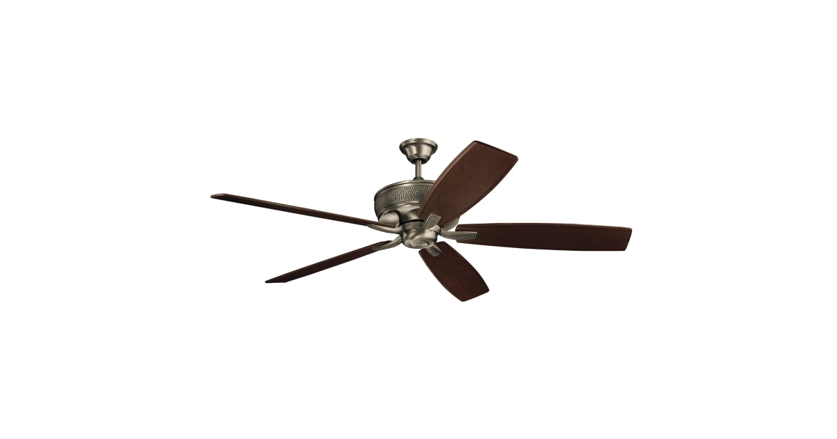 Kichler 300206BAP 70" Monarch 5 Blade Indoor Ceiling Fan | Ferguson Home