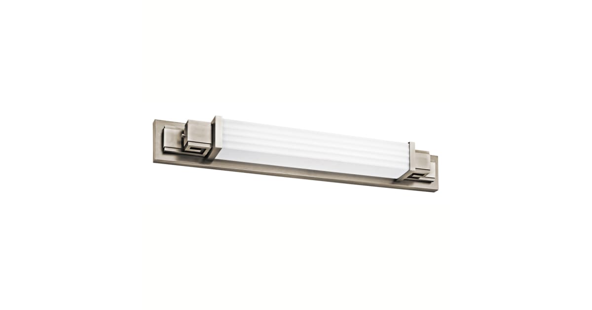 Kichler 31287 1 Light Fluorescent Linear Bath Bar from the Athenos ...