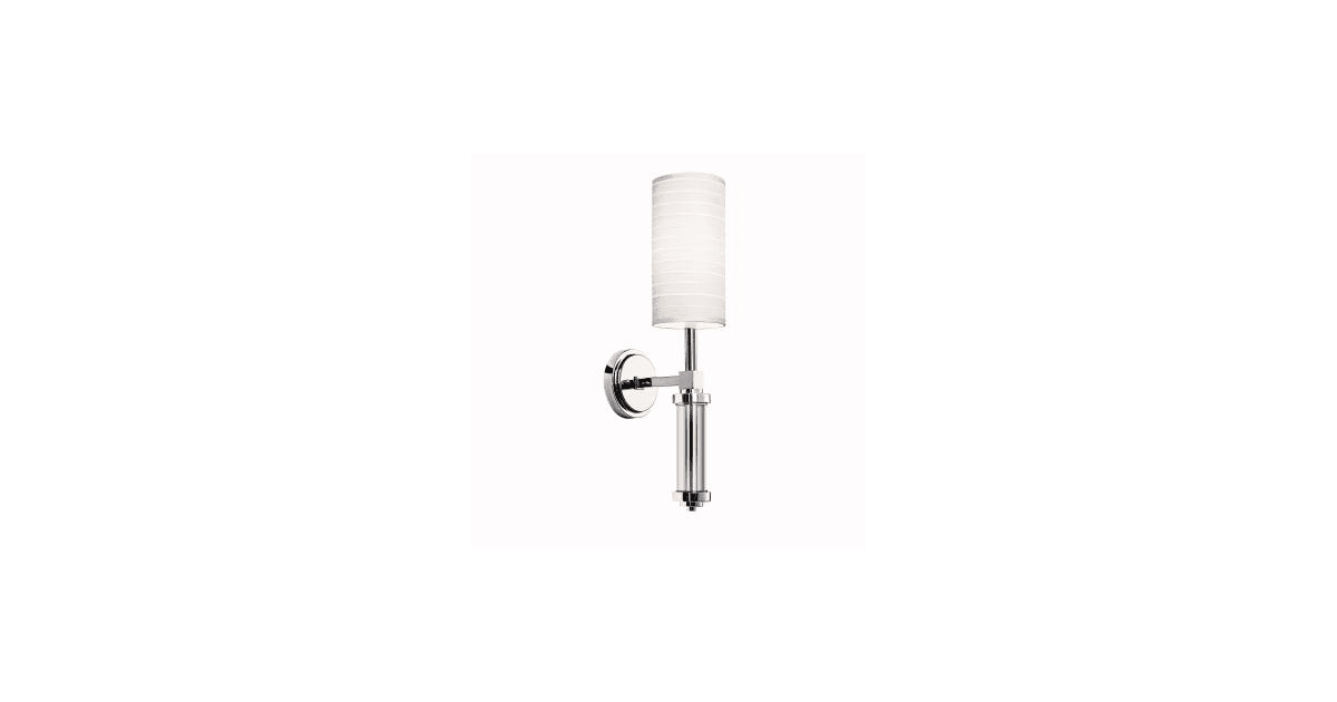 Kichler 42349PN Crystal Single Light Up Lighting Wall Sconce from the ...