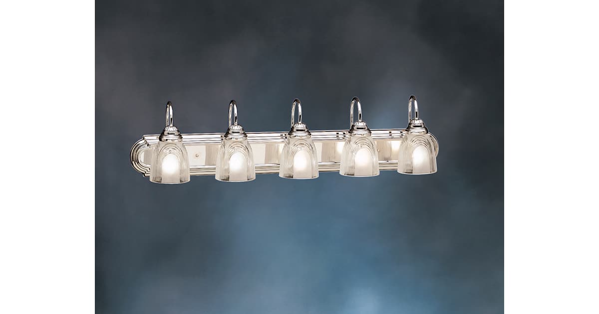 Kichler 5 Light Bathroom Fixture | Ferguson Home
