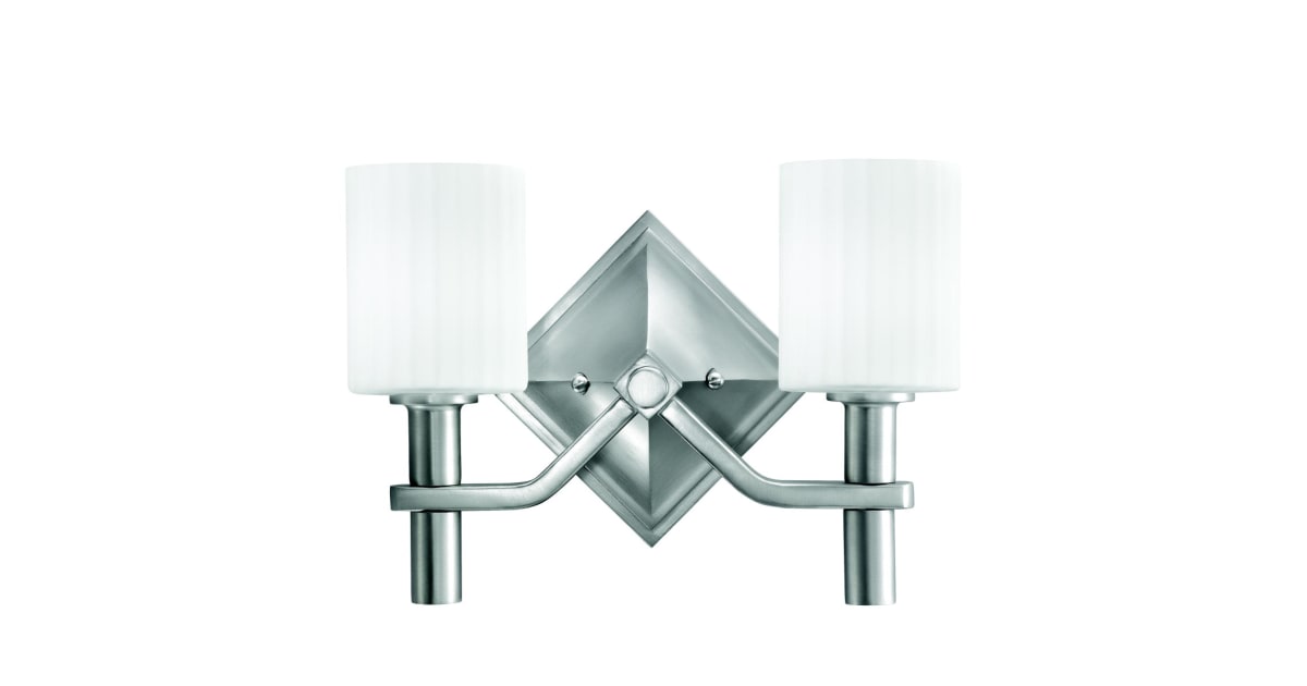 Kichler 5090NI 2 Light Bathroom Fixture from the Rankin Collection ...