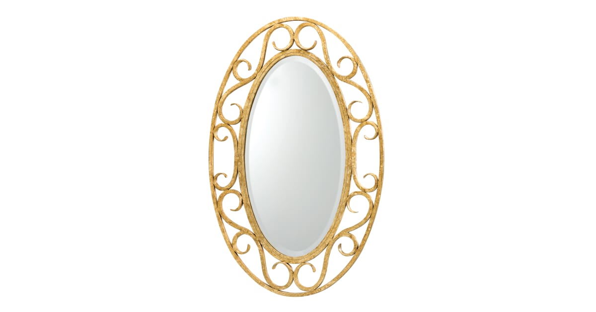 Kichler 78036 Oval Mirror from the Kendale Collection | Build.com