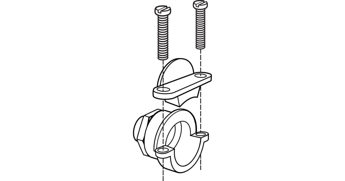 Kichler 10589SI Single BX & NM Connector for Under Cabinet Fixtures ...