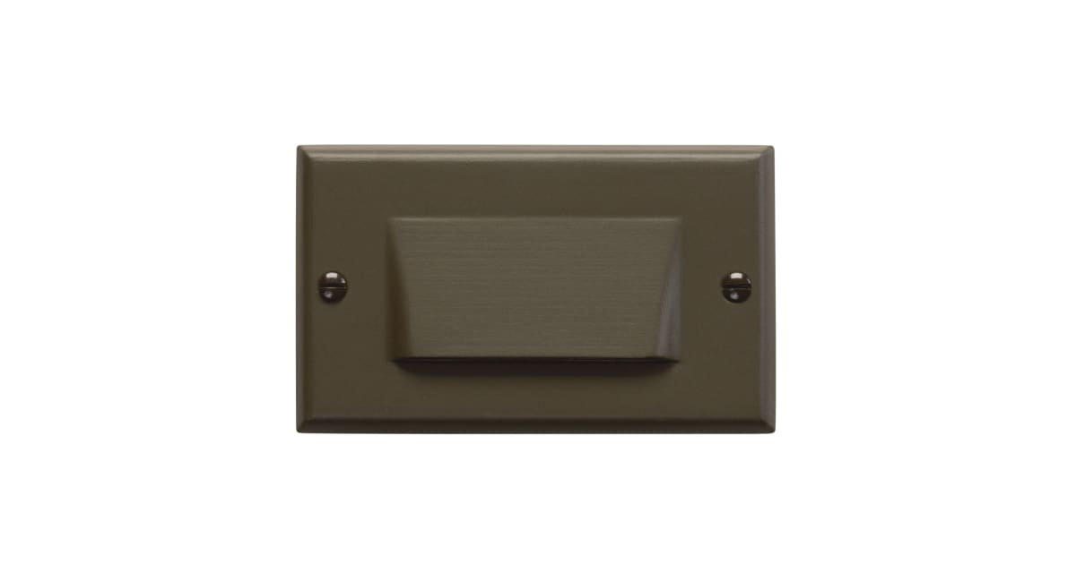 Kichler 12652AZ Functional 2.75" x 4.5" Horizontal Shielded Step Light ...