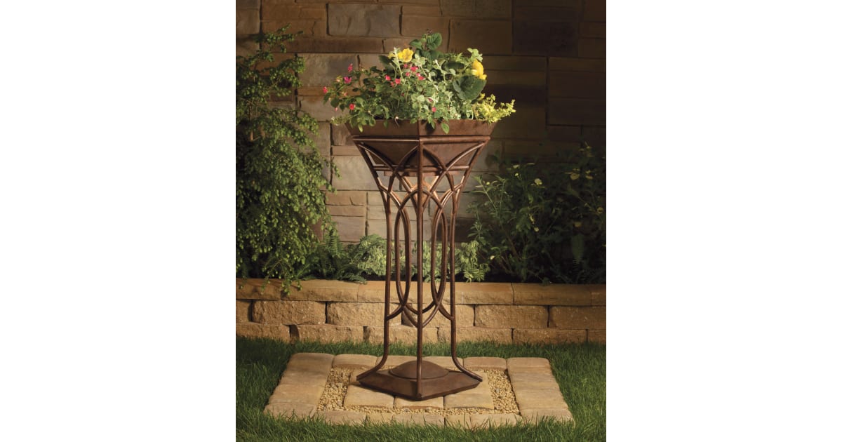 Kichler 15415TZT Cathedral Single Light Raised Planter - Low Voltage ...