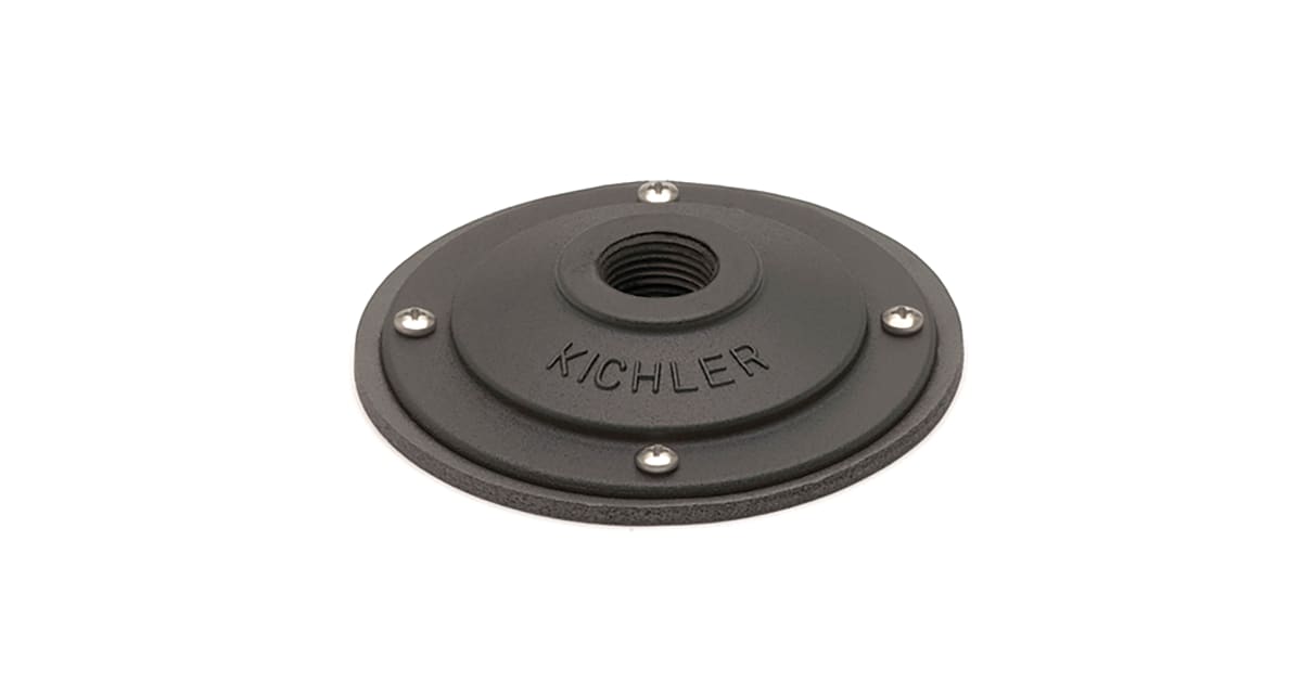 Kichler 15601AZT Surface Mounting Flange for 12v or 120v Landscape Fixtures | Ferguson Home