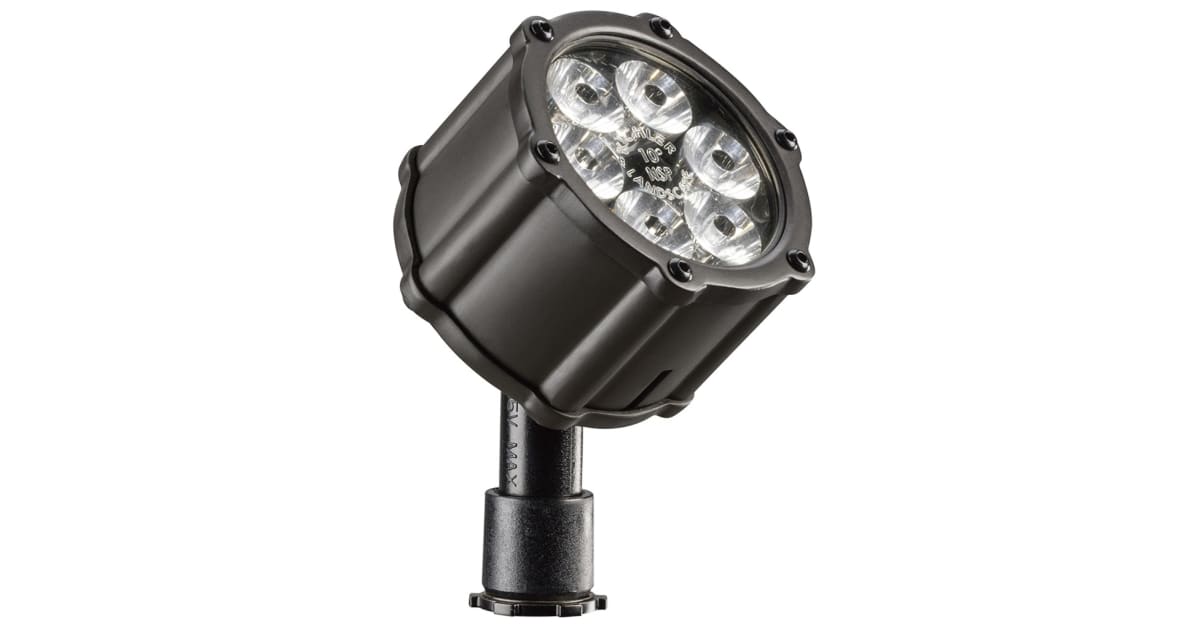 Kichler 15743BBR 8.5W LED Accent Light - 3000K - 60 Degree Wide Flood ...