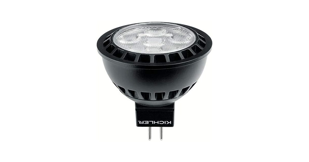 Kichler 18149 7.2 Watt MR16 Bi Pin LED Bulb with 60 Degree Flood - 615 ...