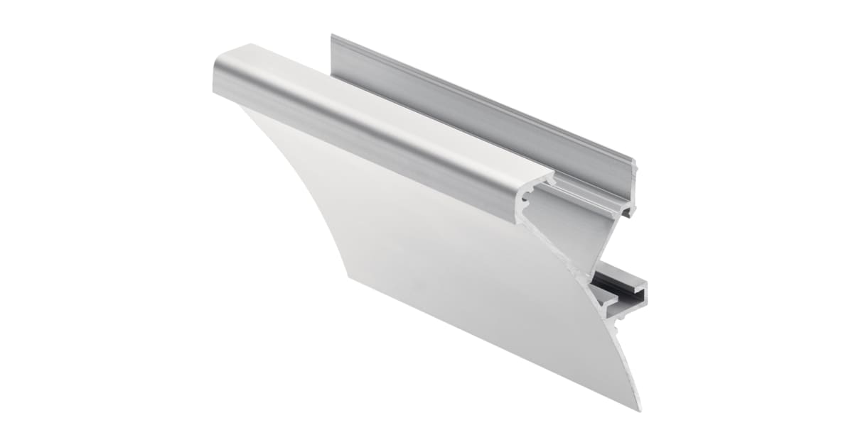 Kichler 1TEC2M1SF8SIL TE Pro Series Contemporary Crown Molding Channel ...