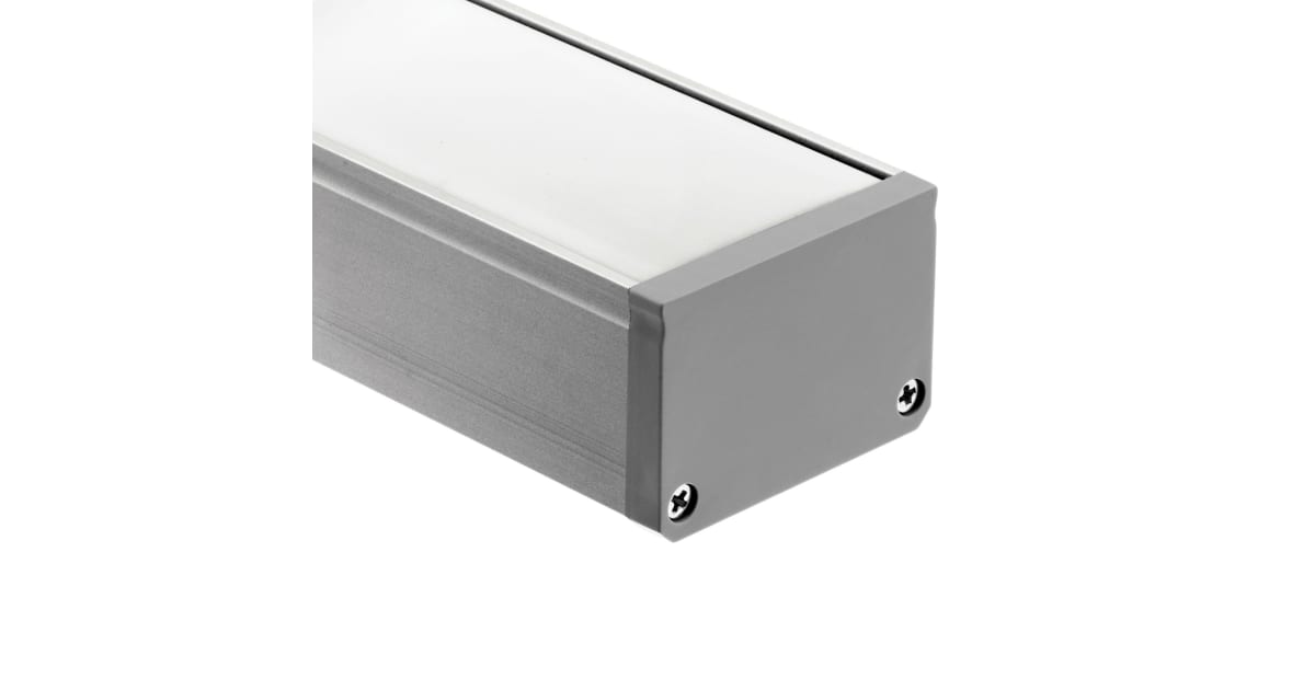 Kichler 1TEC3DWSF8SIL ILS TE 96" Long Surface Deep Well Triple Tape ...