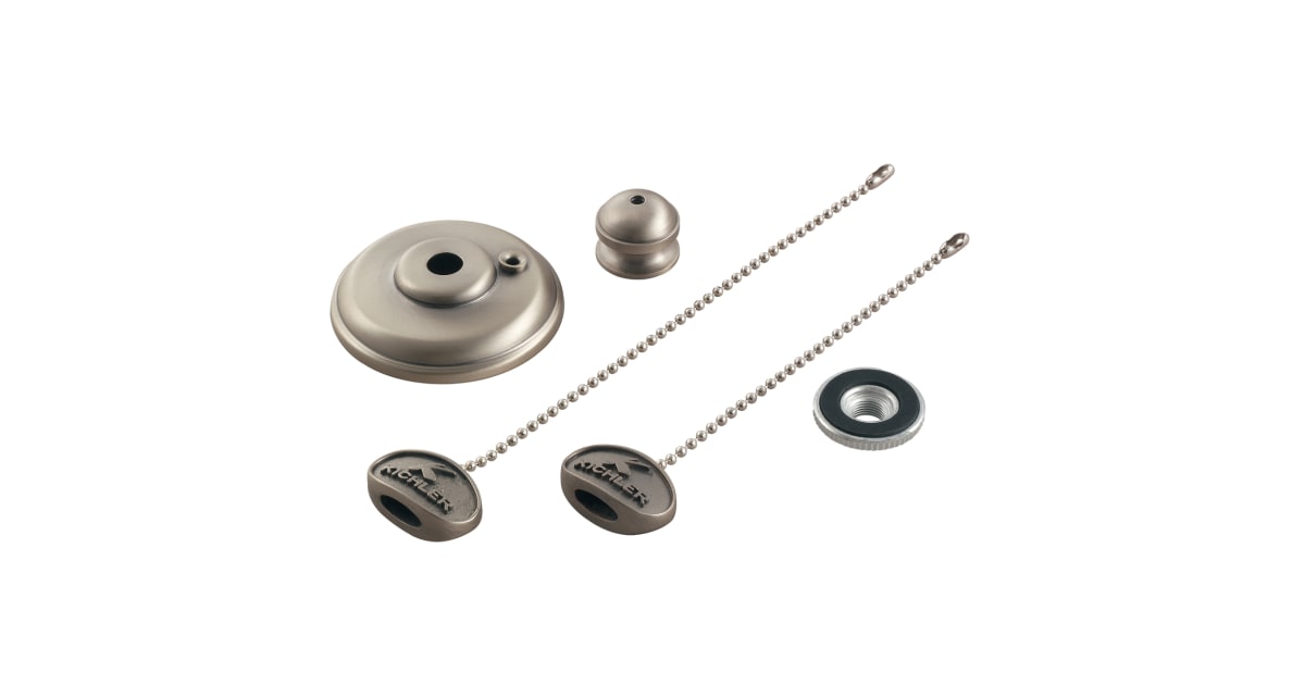 Kichler 337006NI Ceiling Fan Finial Kit Accessory | Ferguson Home
