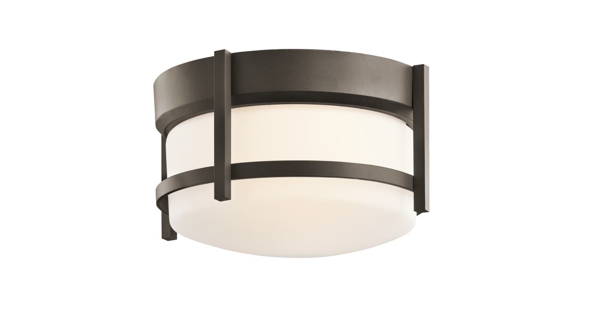 Kichler 49125OZ CLOSEOUT - Single Light Outdoor Ceiling Fixture from ...