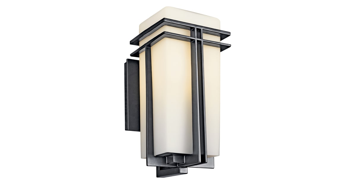 Kichler 49201BKFL Tremillo 1 Light 14" Energy Efficient Fluorescent ...