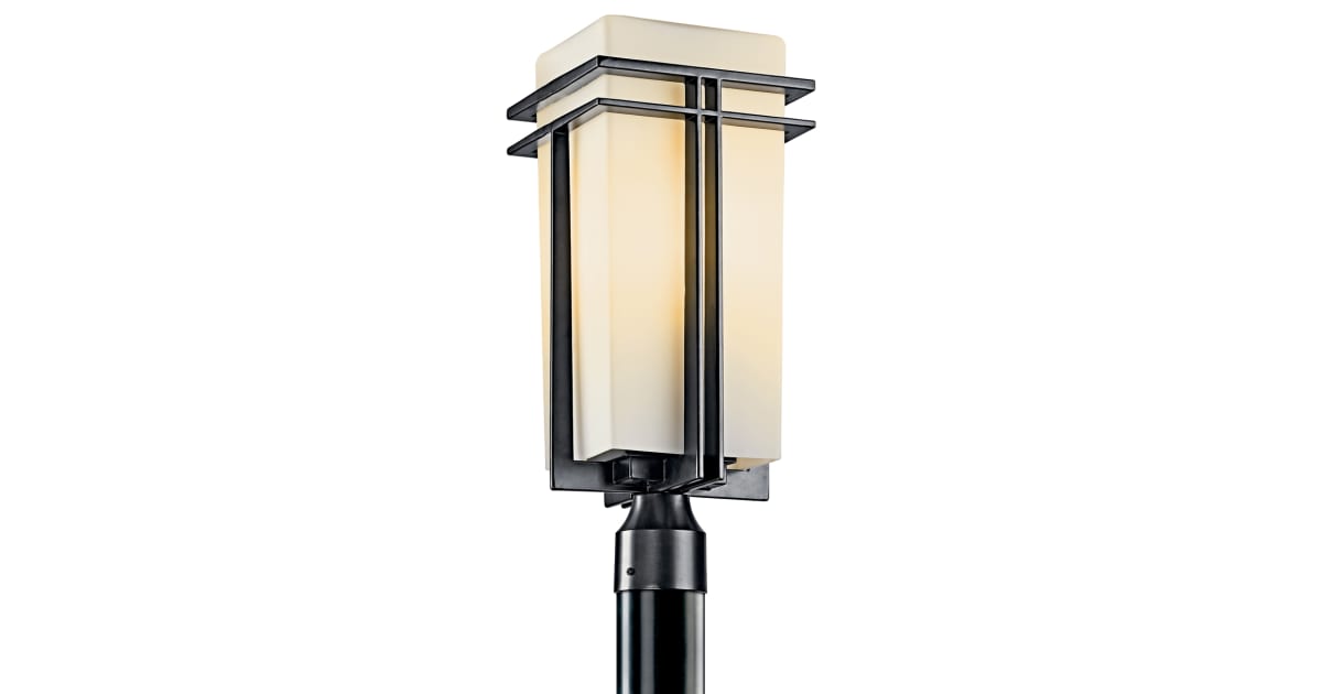 Kichler 49207BKFL Traditional 1 Light Fluorescent Up Light Fluorescent ...