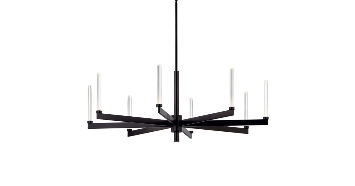 Kichler 52668BK Sycara 49" Wide Chandelier | Ferguson Home