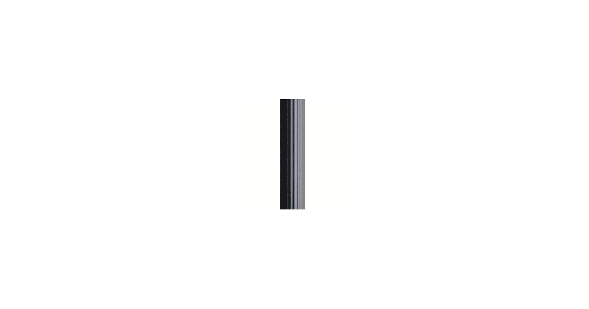 Kichler 9595BK 84" Direct Burial Fluted Aluminum Post | Ferguson Home