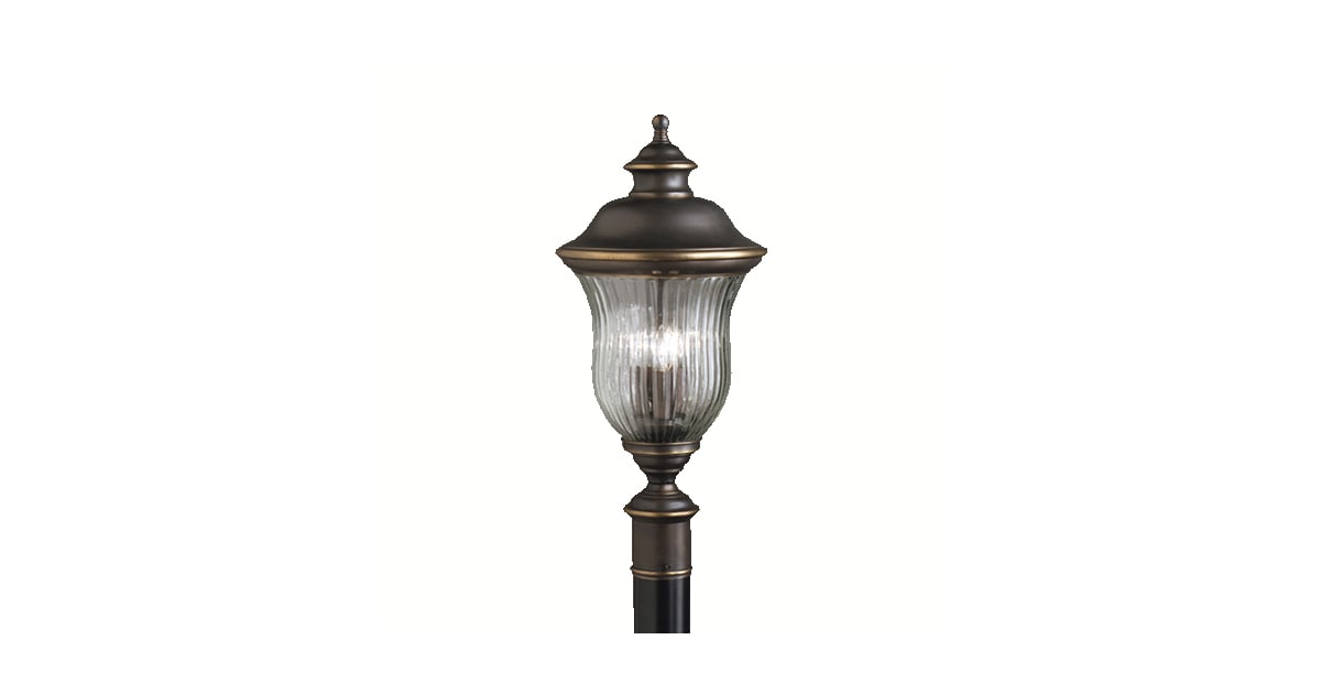 Kichler 9932OZ 3 Light Post Light from the Sausalito Collection ...