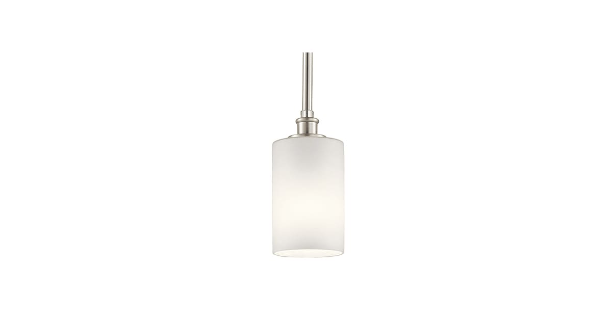Kichler 43927NI Joelson 4" Wide Single Light Pendant | Ferguson Home