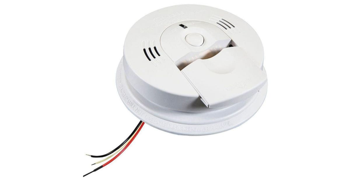 Kidde 21006377-N Wire-In Combination Smoke and Carbon Monoxide Alarm ...