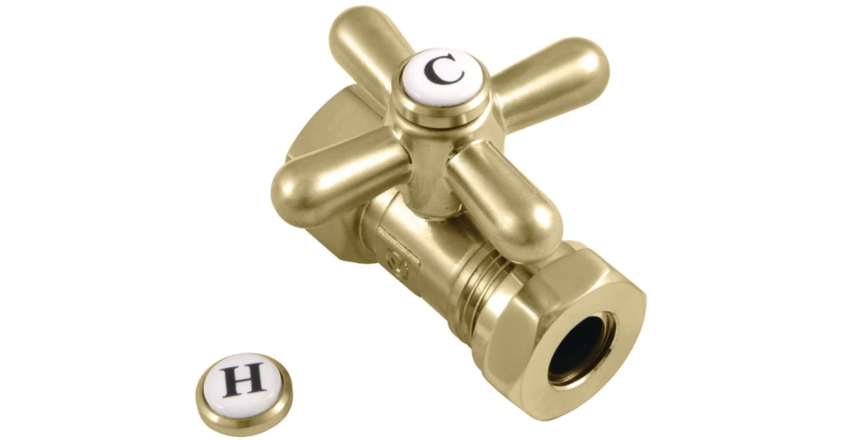 Kingston Brass CC44157X Vintage Quarter Turn Valves | Ferguson Home