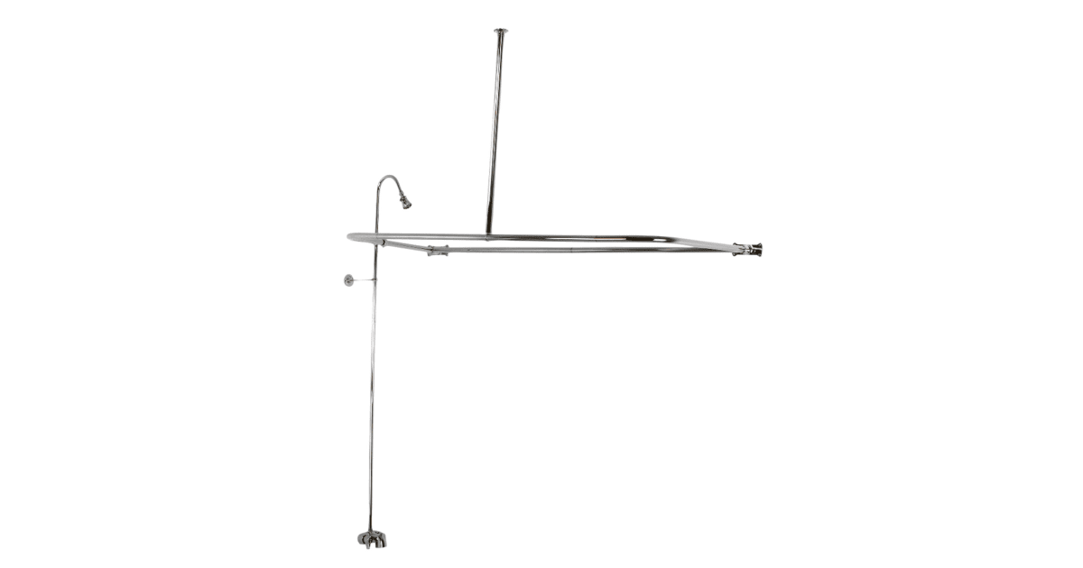 Kingston Brass CCK3121 Vintage Exposed Shower System with 1.8 GPM ...