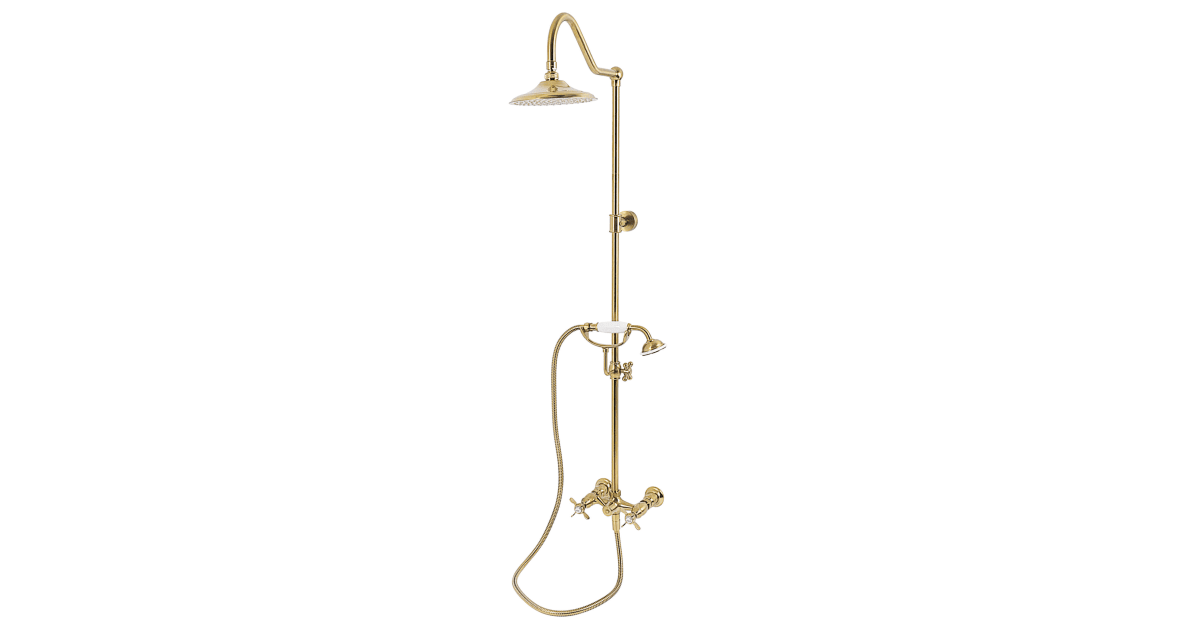 Kingston Brass CCK3667BEX Essex Ceramic Disc Shower System with Shower ...