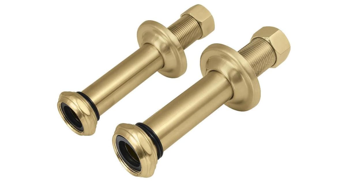 Kingston Brass CCU4207 Vintage 6" Wall Union Extension Adapter ...