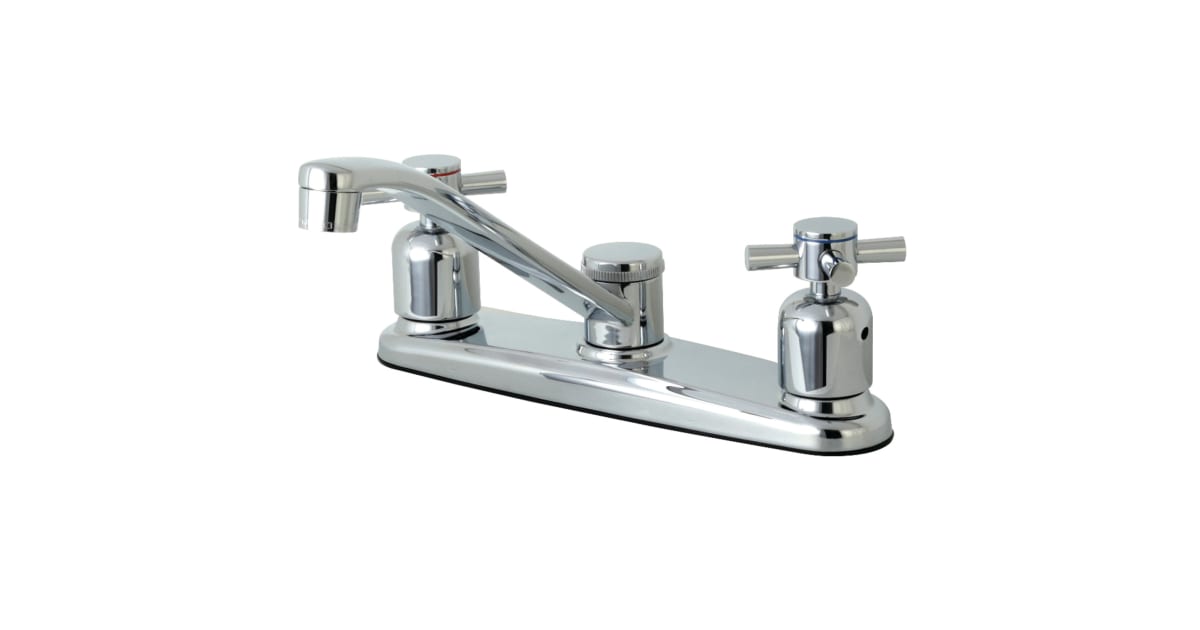 Kingston Brass FB111DX Concord 1.8 GPM Standard Kitchen Faucet ...
