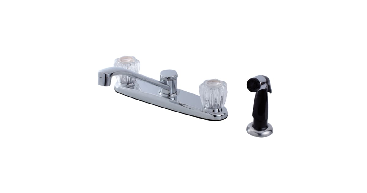 Kingston Brass FB112 Americana 1.8 GPM Standard Kitchen Faucet ...