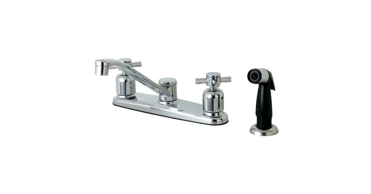 Kingston Brass FB112DX Concord 1.8 GPM Standard Kitchen Faucet ...