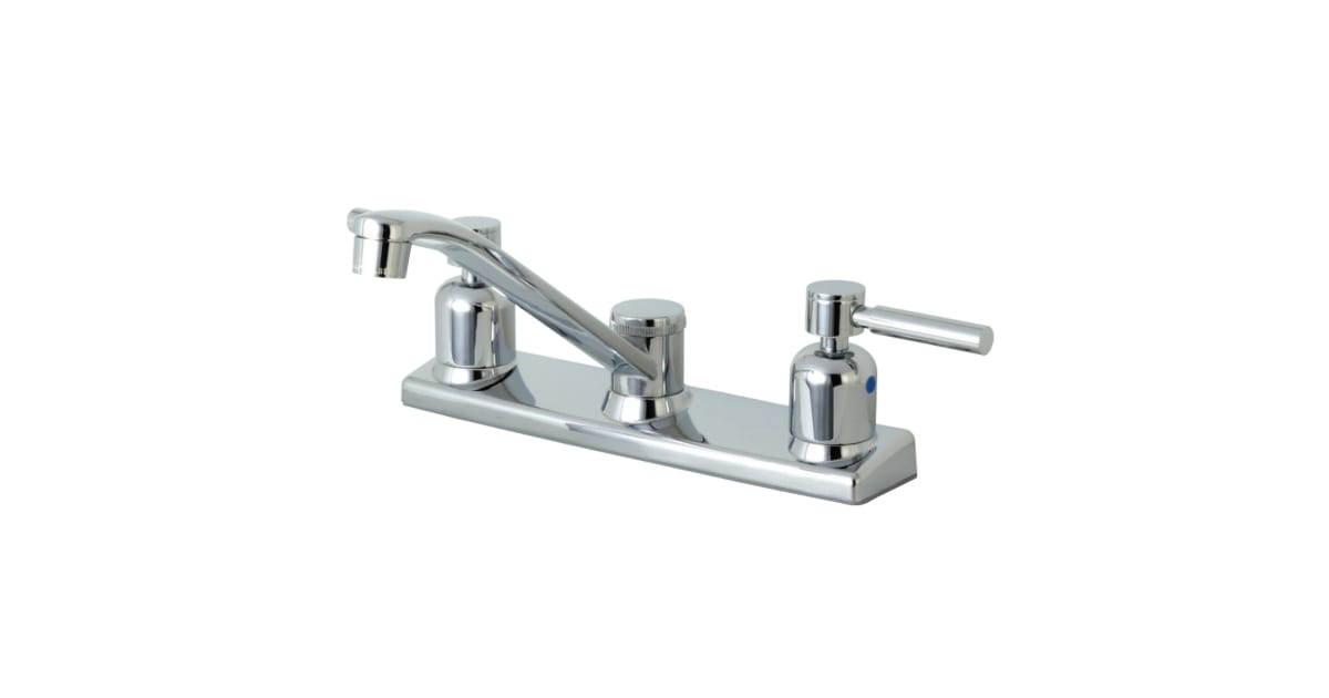 Kingston Brass FB121DL Concord 1.8 GPM Standard Kitchen Faucet ...