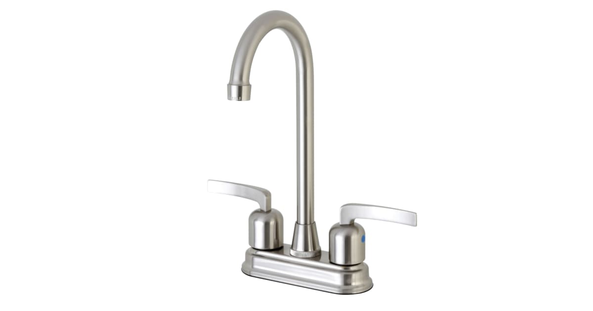 Kingston Brass FB498EFL Centurion 1.8 GPM Standard Bar Faucet ...