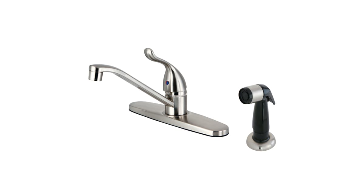 Kingston Brass FB5578YL Yosemite 1.8 GPM Standard Kitchen Faucet ...