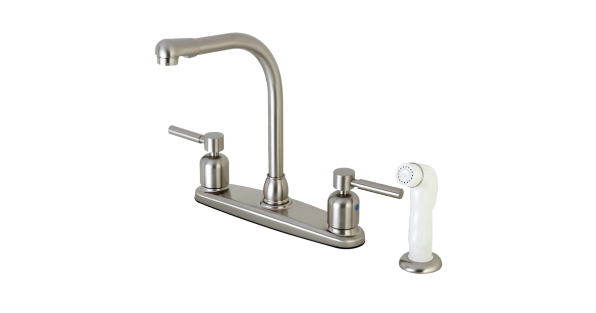 Kingston Brass FB718DL Concord 1.8 GPM Standard Kitchen Faucet ...