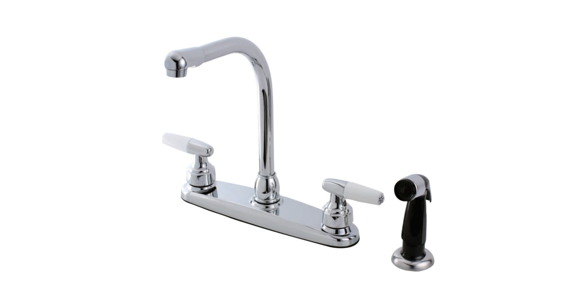 Kingston Brass FB751 Americana 1.8 GPM Standard Kitchen Faucet ...