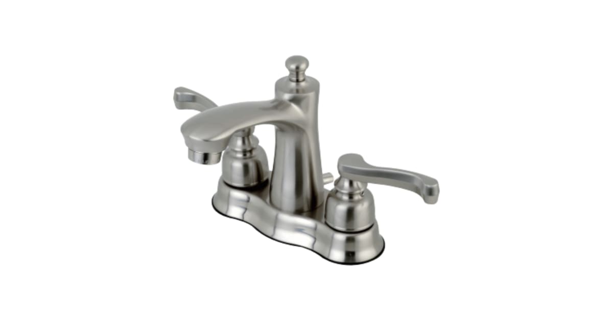 Kingston Brass FB7618FL Royale 1.2 GPM Centerset Bathroom Faucet with ...