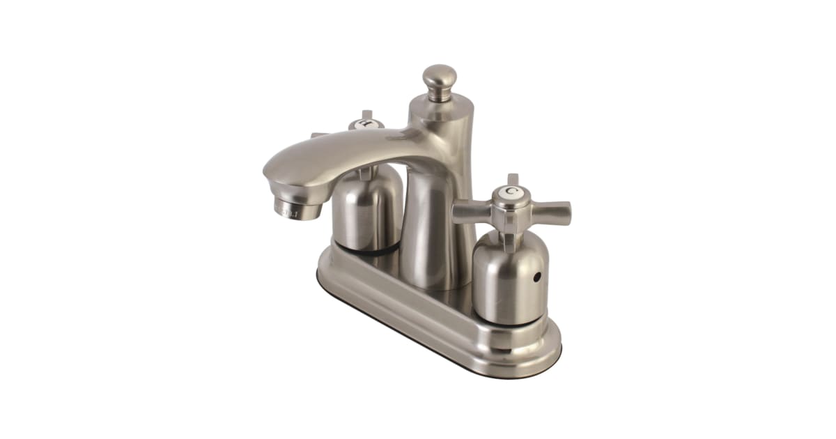 Kingston Brass FB7628ZX Millennium 1.2 GPM Centerset Bathroom Faucet ...
