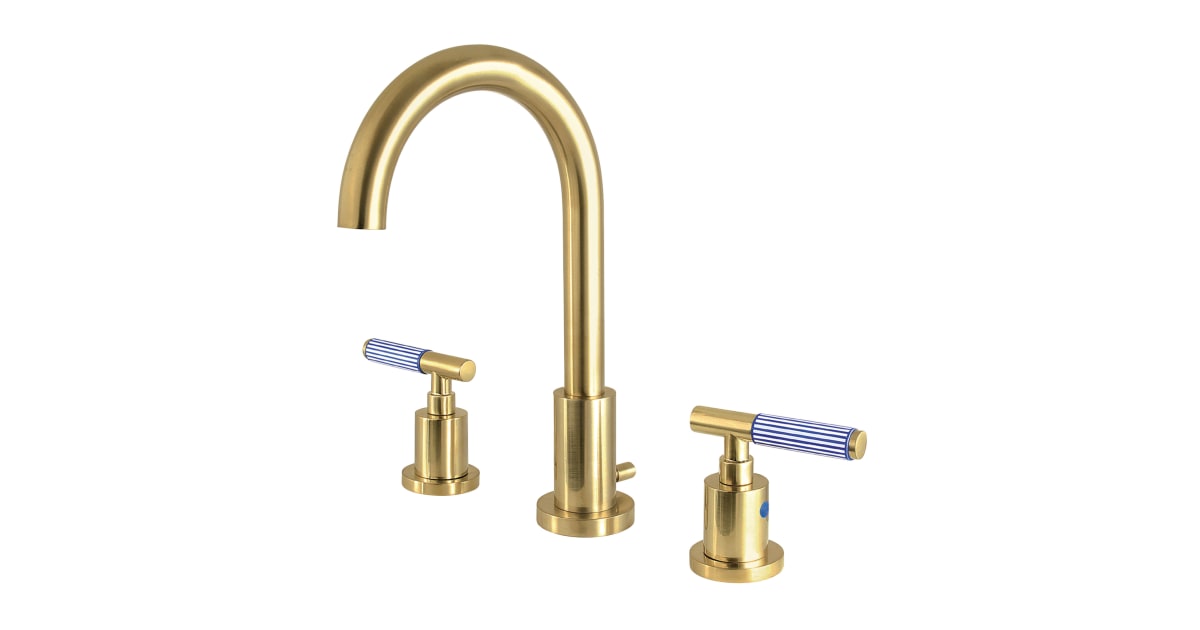 Kingston Brass FSC8923KPS Synchronous 1.2 GPM Widespread Bathroom ...