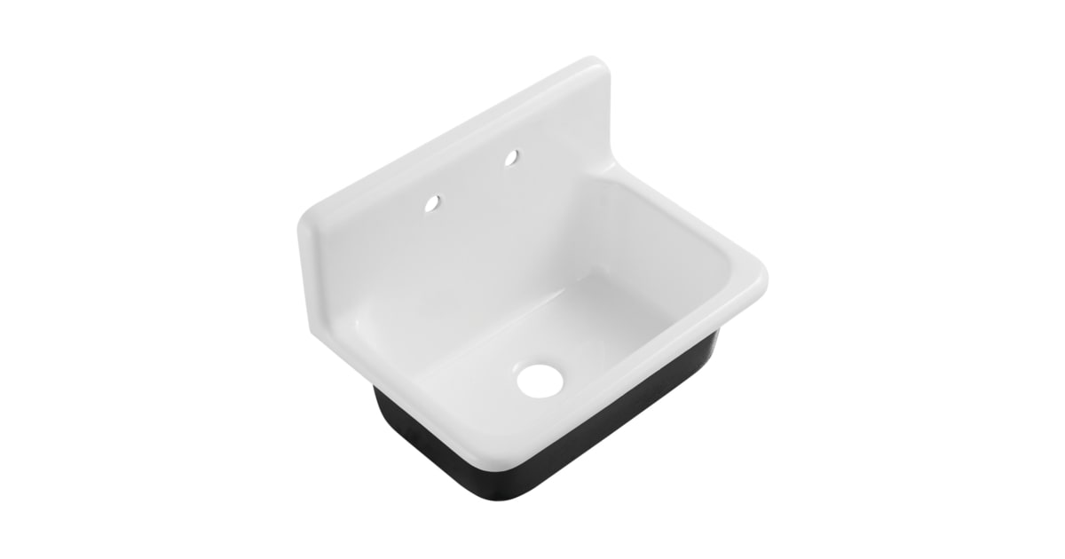 Kingston Brass GCKWS302010 Petra Galley 30" x 20" Cast Iron Wall Mount ...