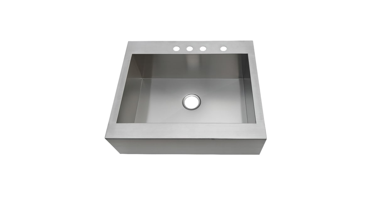 Kingston Brass GKTSF302494 Edinburg 29-3/4" Farmhouse Single Basin ...