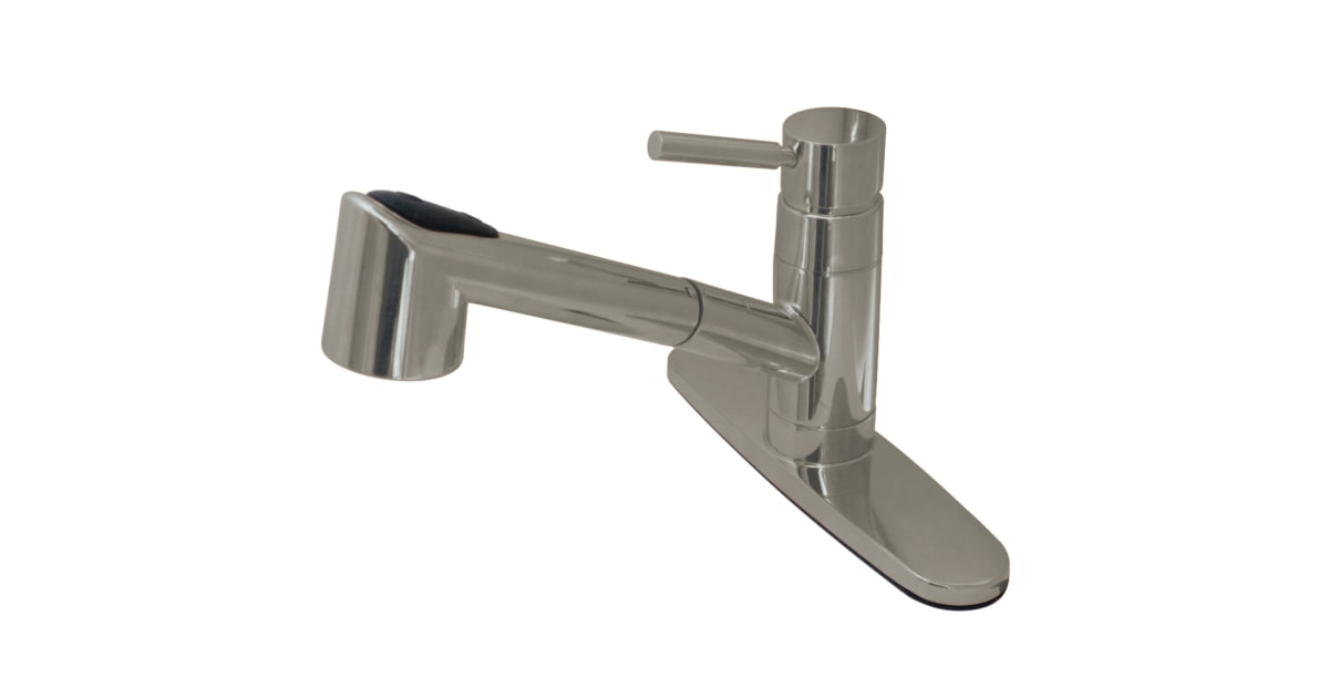 Kingston Brass GSC8578WDL Wilshire 1.8 GPM Single Hole Pull Out Kitchen ...