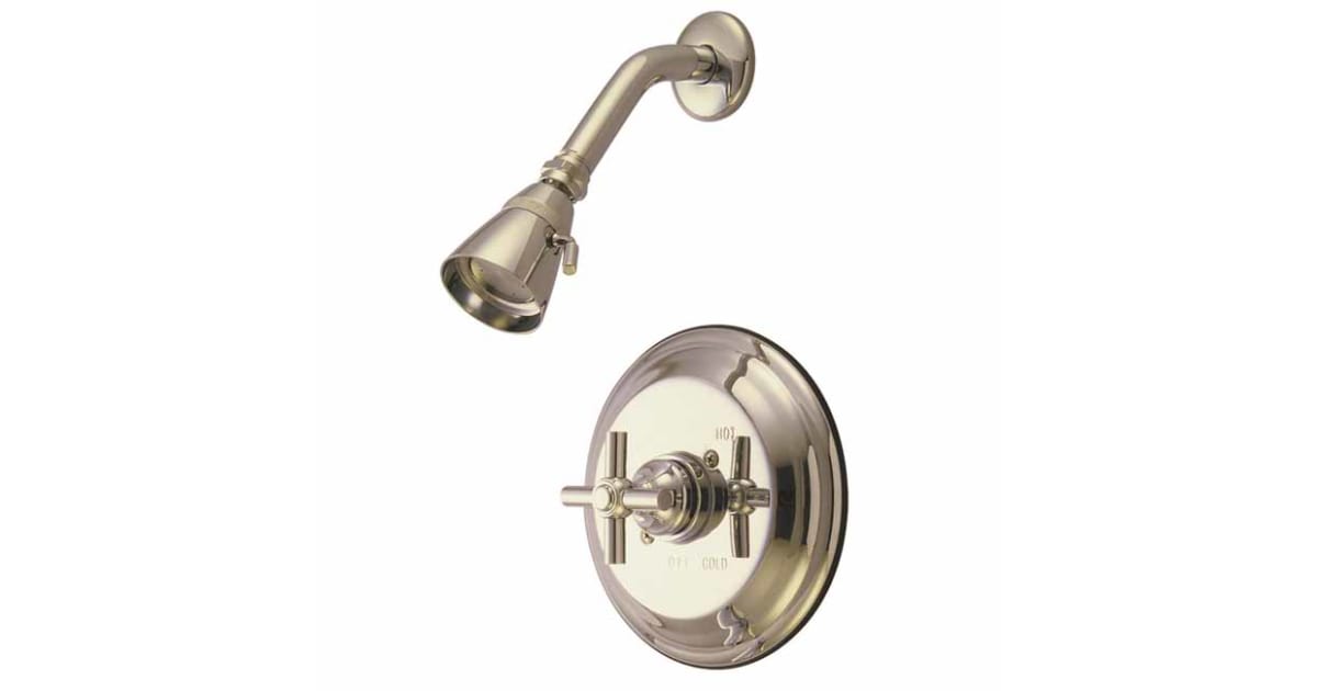 Kingston Brass KB2638EXSO Shower Trim Set with 1.8 GPM Multi Function ...