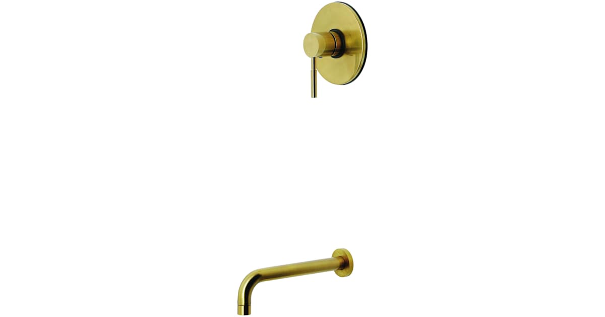 Kingston Brass KB6337DLTO Concord 10-13/16" Tub Spout with Pressure ...