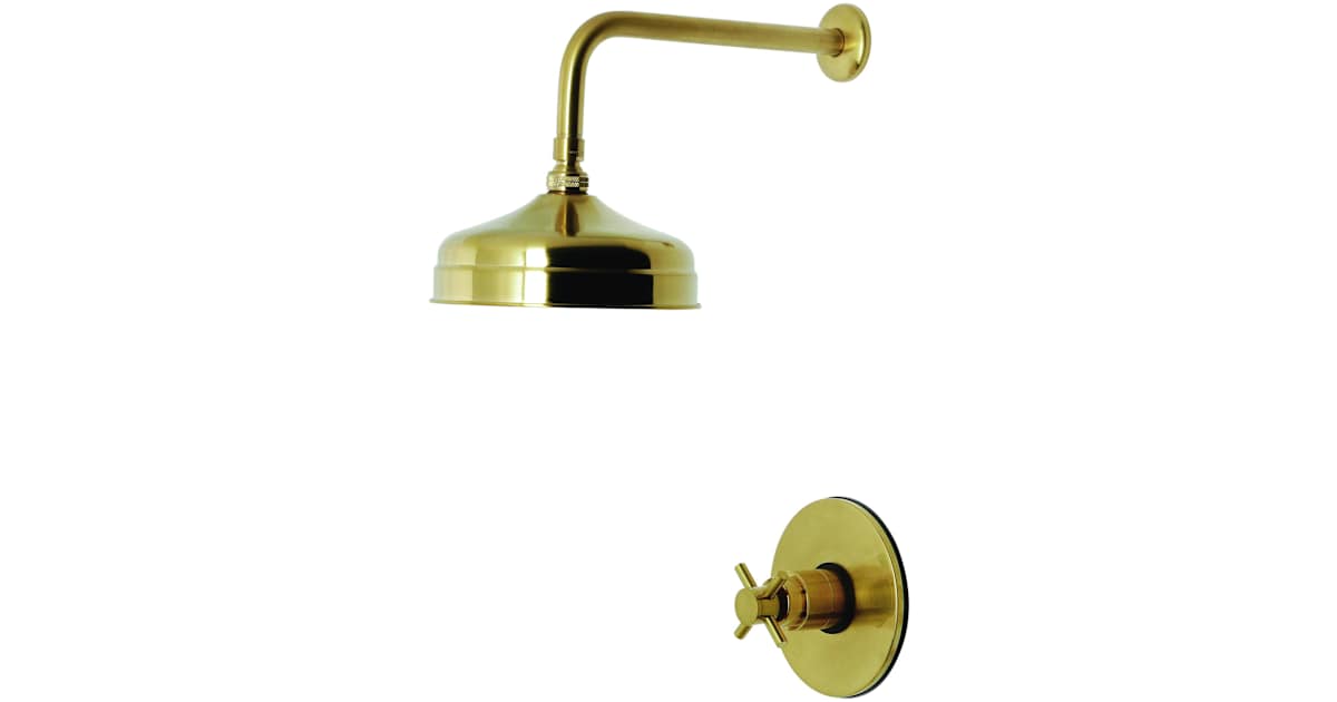 Kingston Brass KB6337DXSO Concord Shower Only Trim Package with 1.8 GPM ...