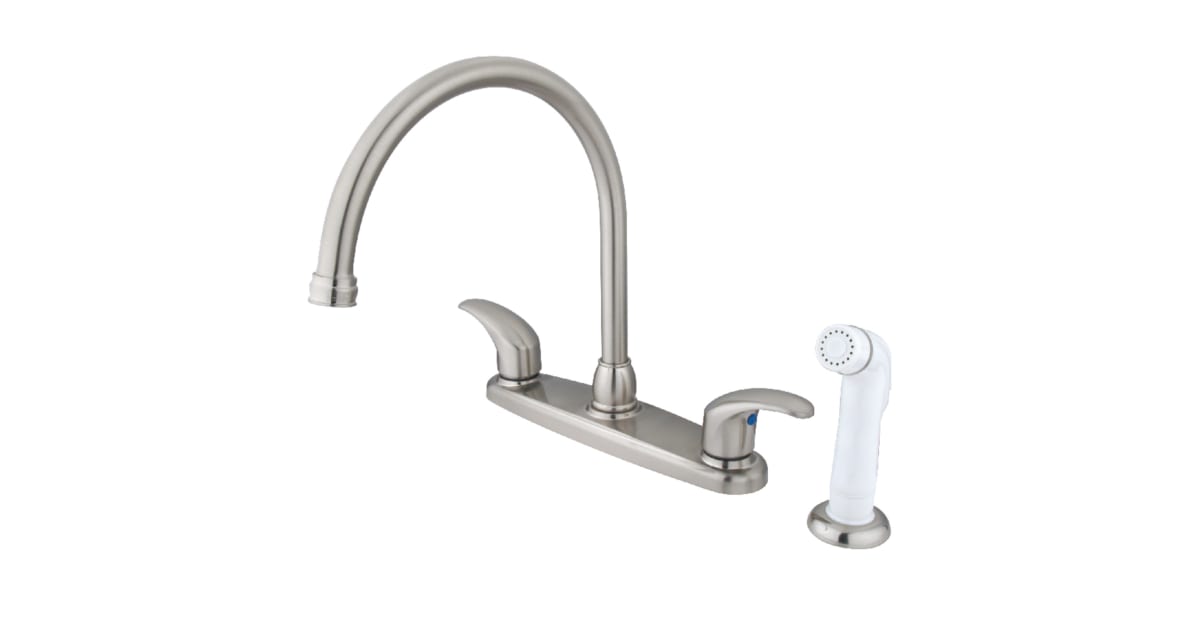 Kingston Brass KB6798LL Legacy 1.8 GPM Standard Kitchen Faucet ...