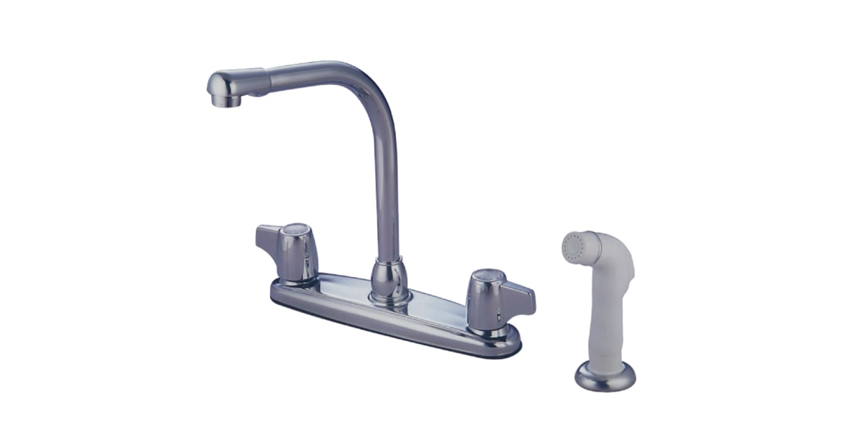 Kingston Brass KB742 Magellan 1.8 GPM Standard Kitchen Faucet ...
