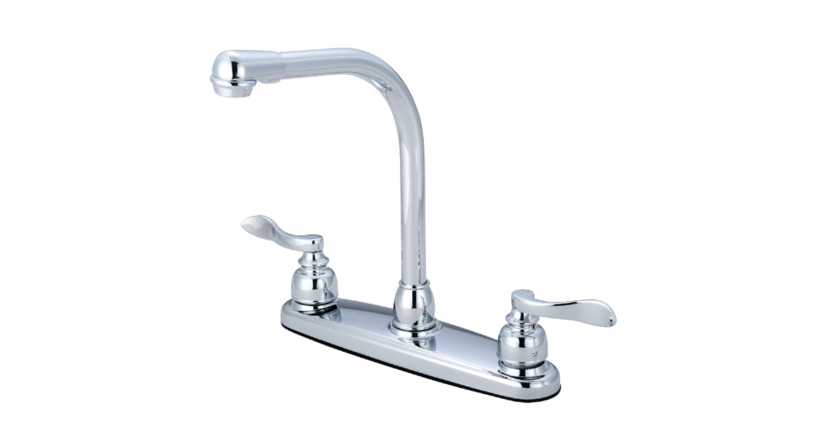 Kingston Brass KB8751NFLLS NuWave French 1.8 GPM Standard Kitchen ...