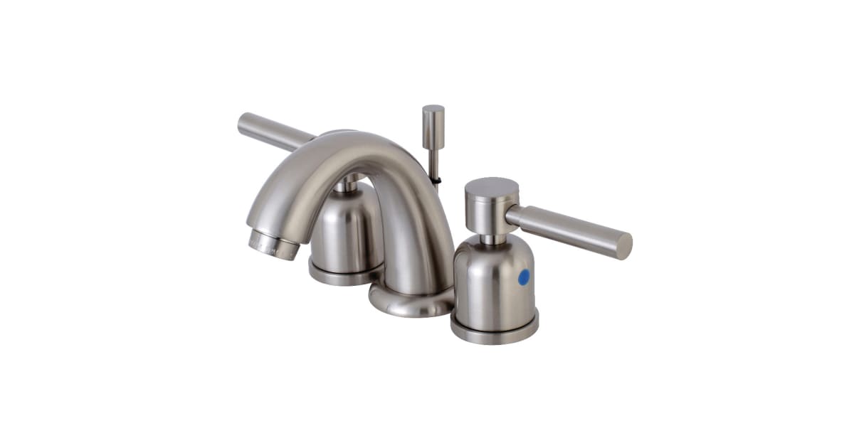 Kingston Brass KB8918DL Concord 1.2 GPM Widespread Bathroom Faucet with ...