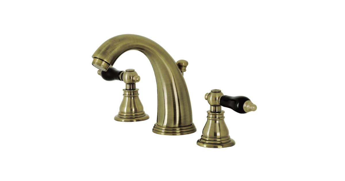 Kingston Brass KB983AKLAB Duchess 1.2 GPM Widespread Bathroom Faucet ...